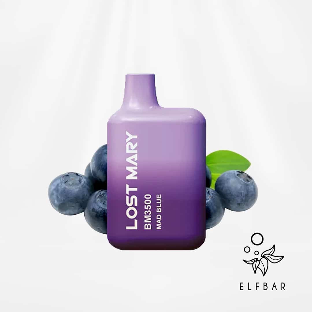 LOST MARY BM3500 Mad Blue | Blue Berry Mix Vape