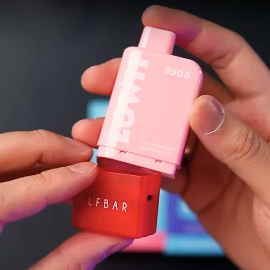 ELFBAR LOWIT 2500 Juicy Peach | Replacement Pod | 2500 Trains