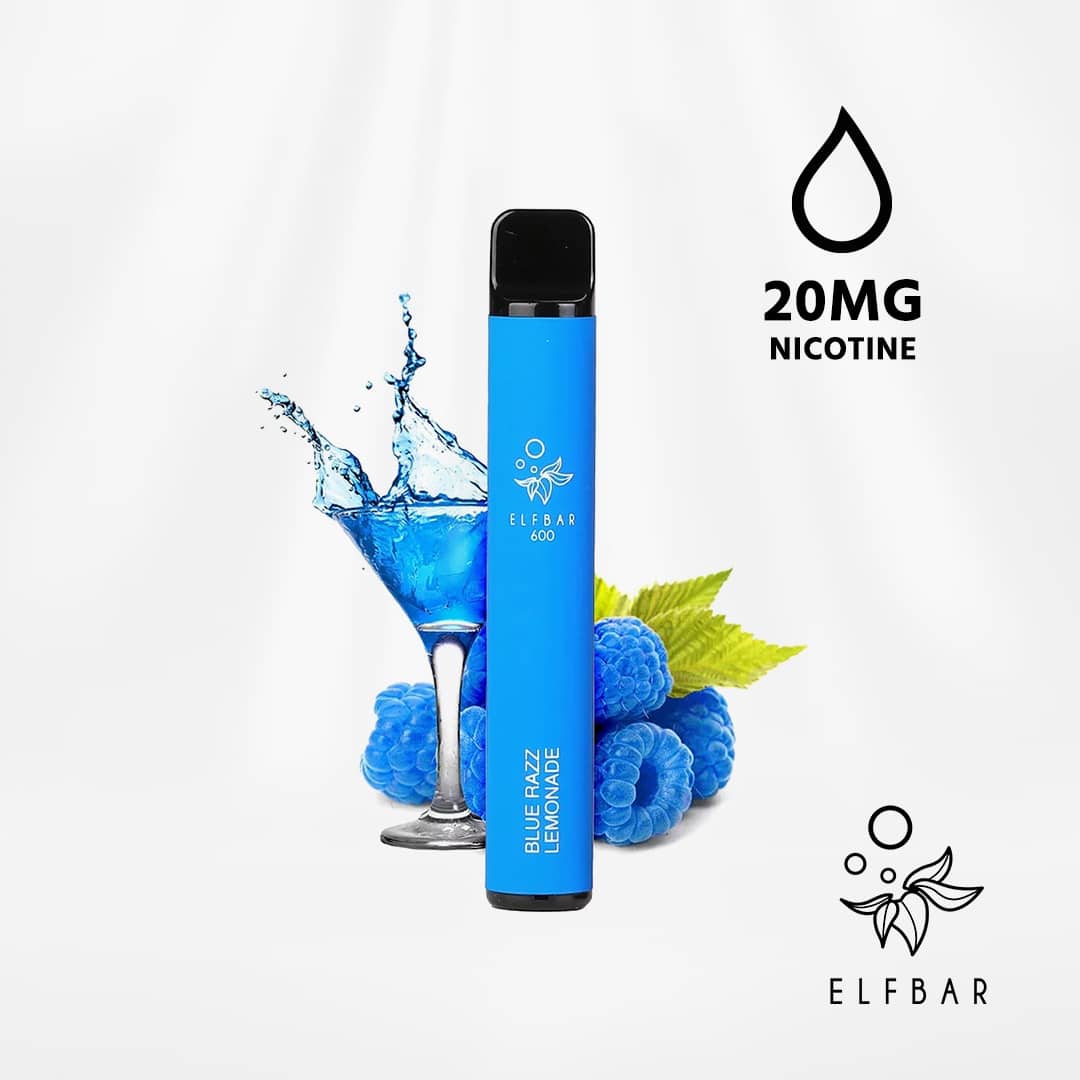 ELFBAR 600 Blue Razz Lemonade | Raspberries Vape / 20mg