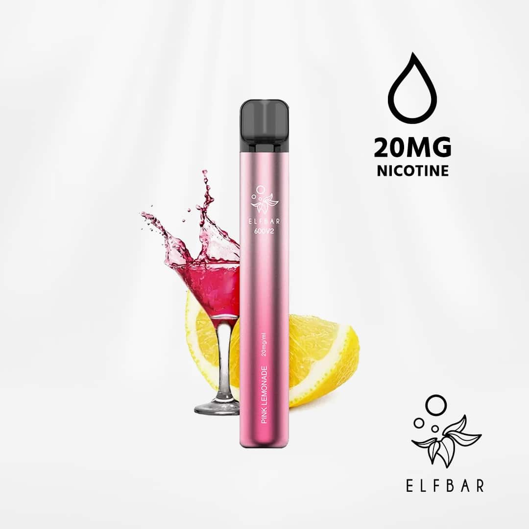 ELFBAR 600V2 Pink Lemonade | Grapefruit Limonade Vape