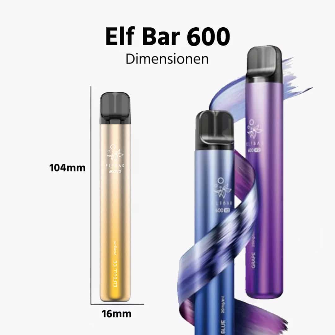 ELFBAR 600V2 Energy Ice | Energy Drink Disposable Vape