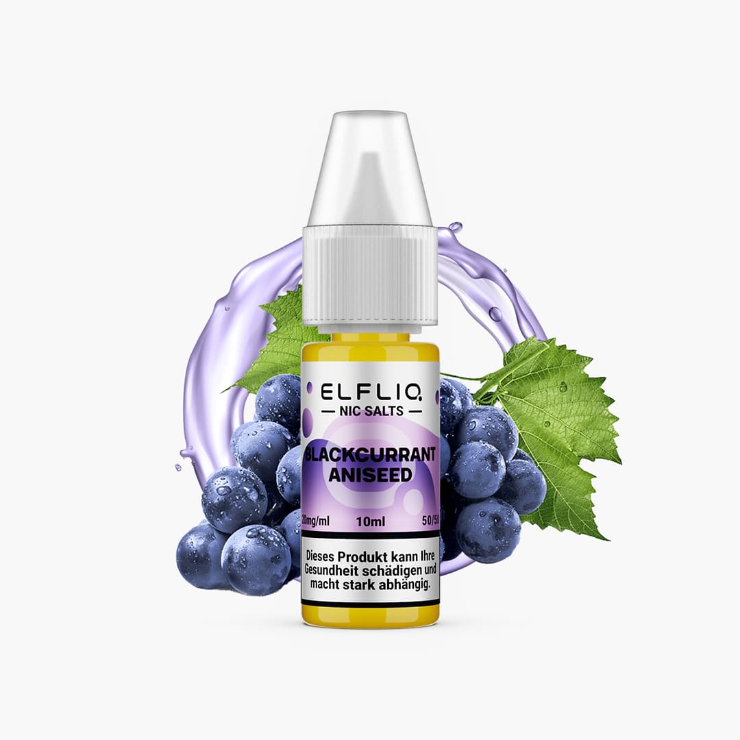 ELFLIQ Grape (Grapes) | Nicotine Salt E-Liquid (20mg) by ELFBAR